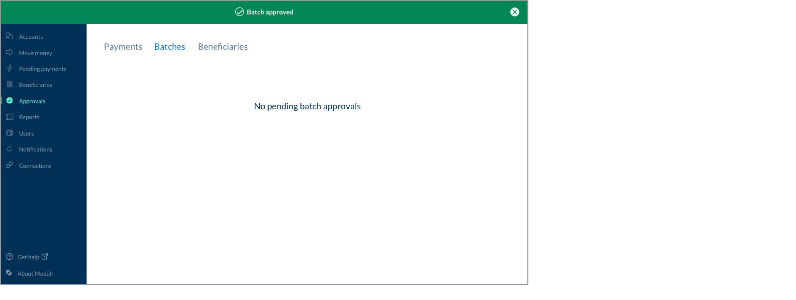 Making a Batch Payment with Xero